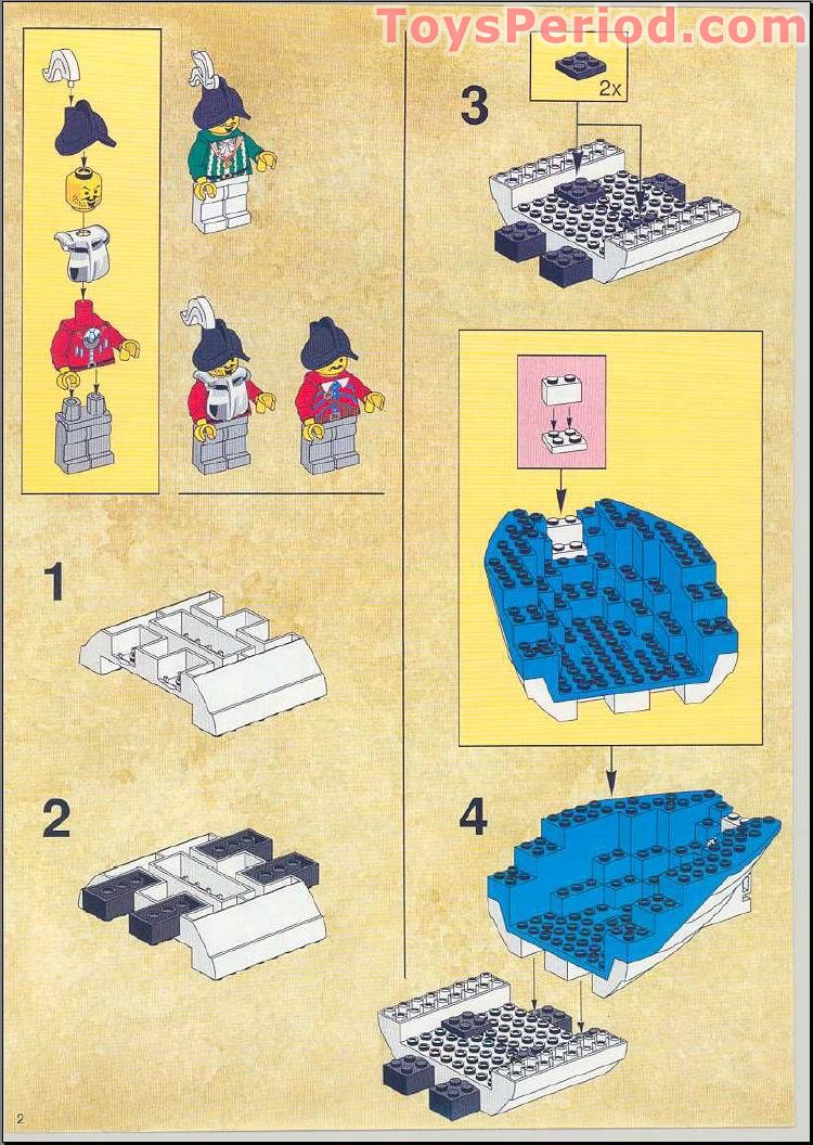 LEGO 6291 Armada Flagship Instructions and Parts List