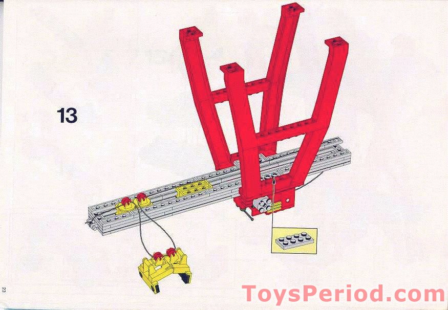 LEGO 6542 Launch and Load Seaport Instructions and Parts List