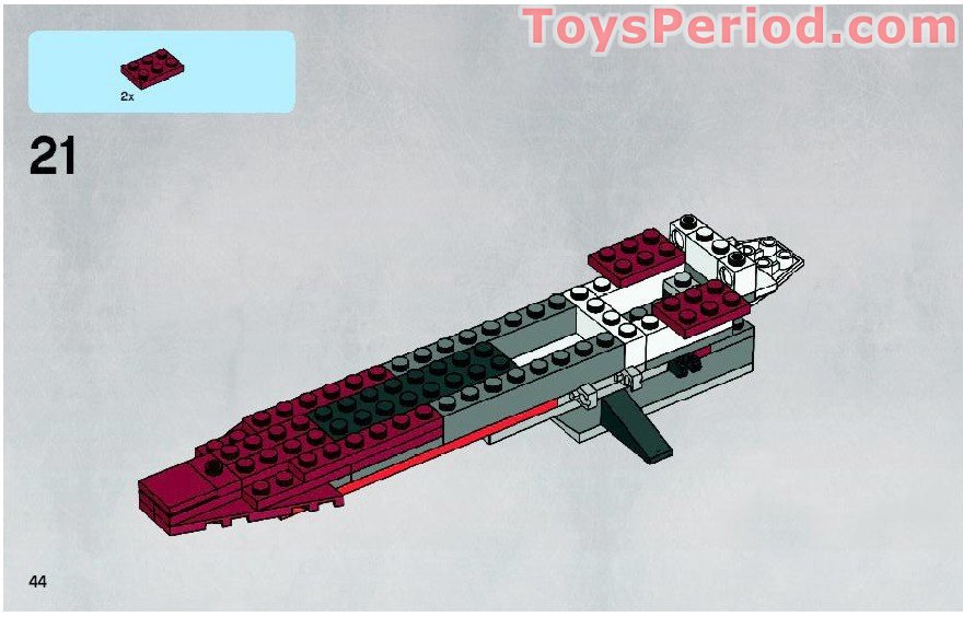 LEGO 7751 Ahsoka's Starfighter and Vulture Droid Instructions and Parts ...