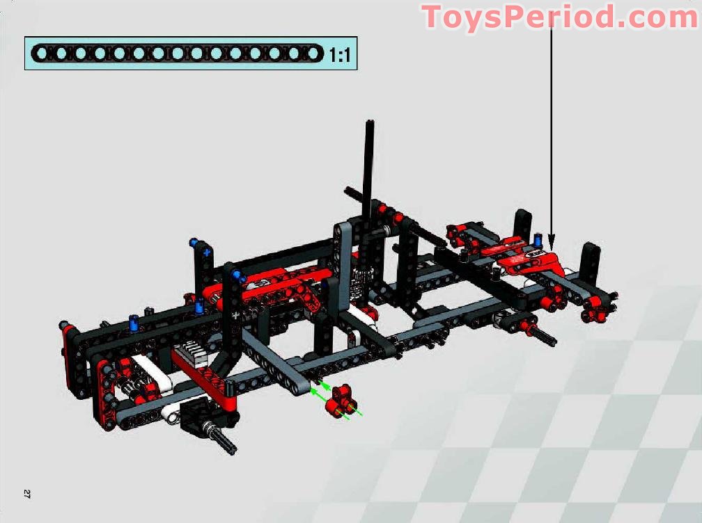 LEGO 8682 Nitro Intimidator Instructions and Parts List