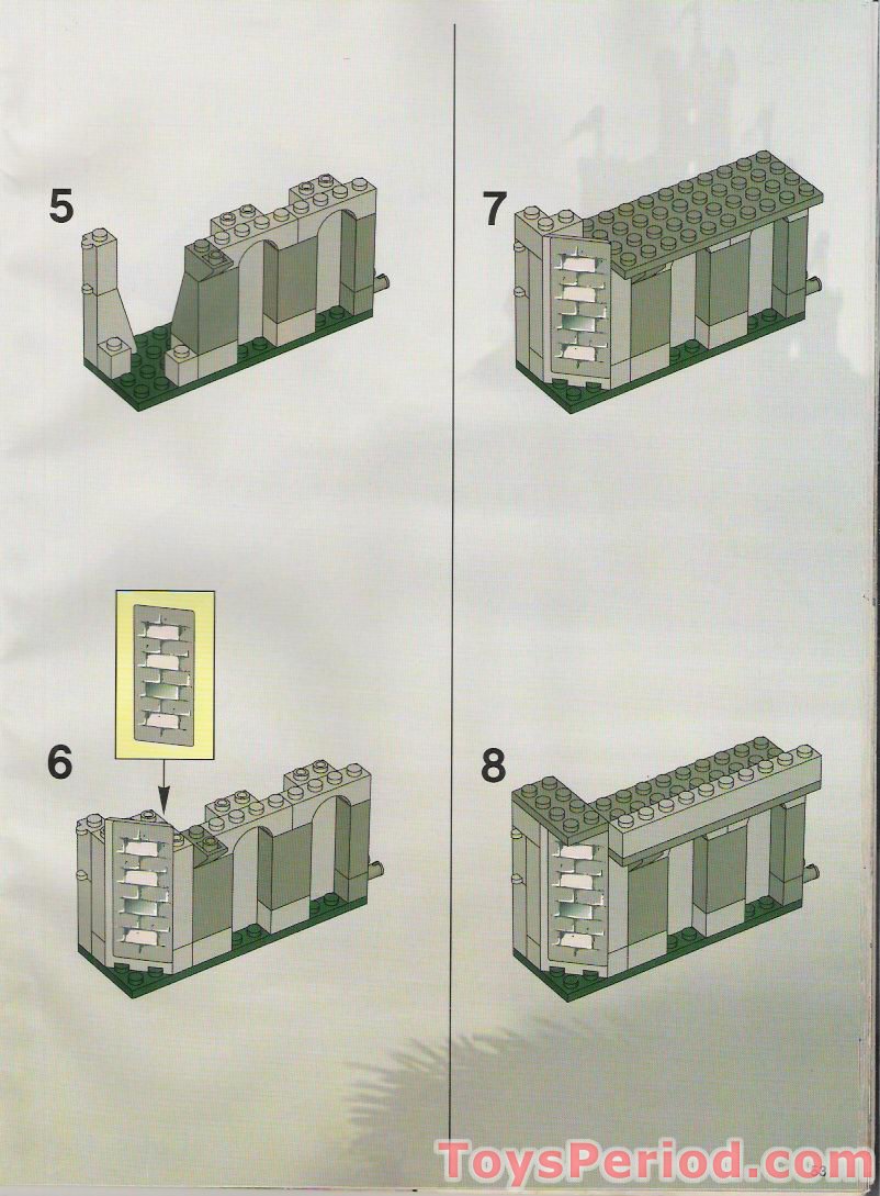 LEGO 8823 Mistlands Tower Instructions and Parts List
