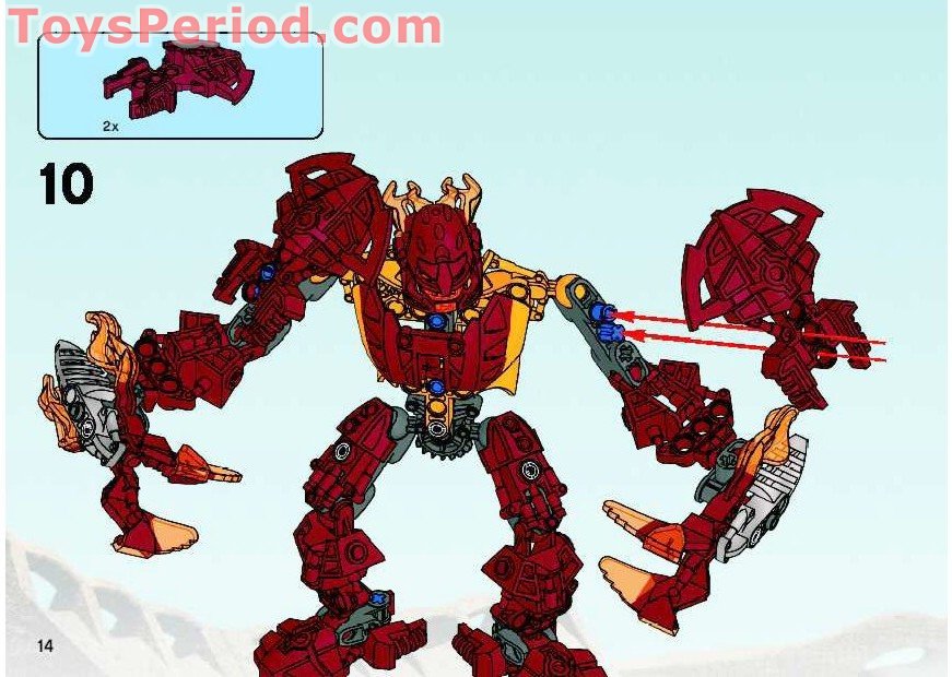 LEGO 8979 Malum Instructions and Parts List