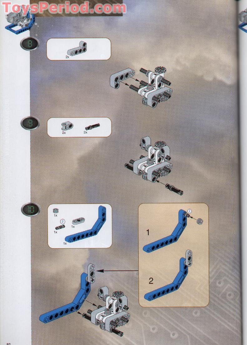 LEGO 9748 Droid Developer Kit Instructions and Parts List