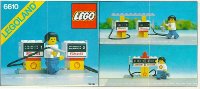 LEGO 6610 Gas Pumps Instructions and Parts List