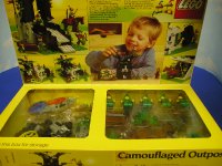 Castle Theme Sets - LEGO 6066 Camouflaged Outpost Vintage Forestmen Set ...