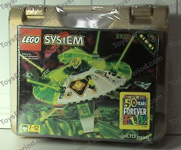 LEGO 6900 Cyber Saucer Instructions and Parts List