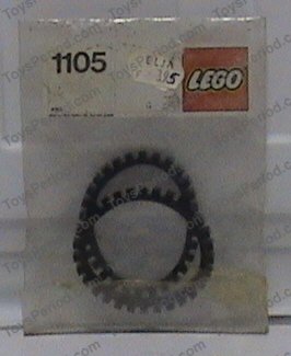 LEGO 1105 Crawler Tracks Set Parts List