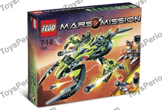 LEGO 7691 ETX Alien Mothership Assault Instructions and Parts List