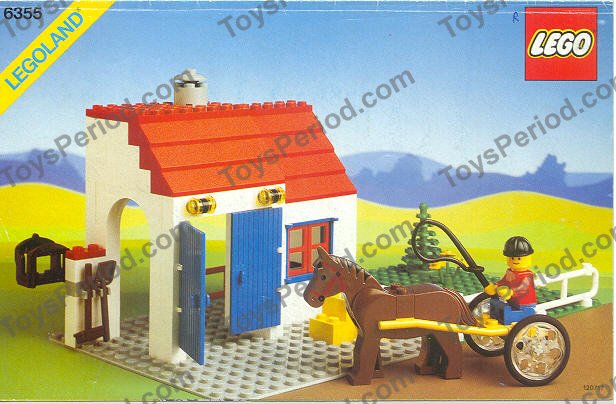 LEGO 6355 Derby Trotter Instructions and Parts List