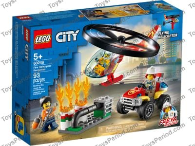 LEGO 60248 Fire Helicopter Response Set Parts List