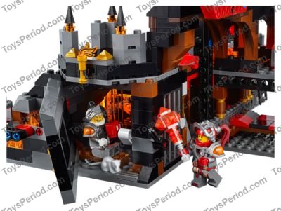LEGO 70323 Jestro's Volcano Lair Set Parts List