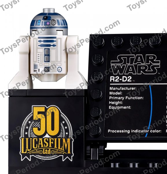LEGO 75308 R2-D2 Set Parts List