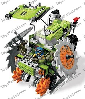 LEGO 8963 Rock Wrecker Set Parts List