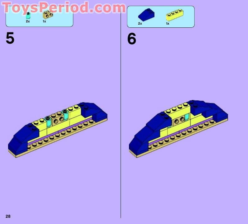 LEGO 41005 Heartlake High Instructions and Parts List