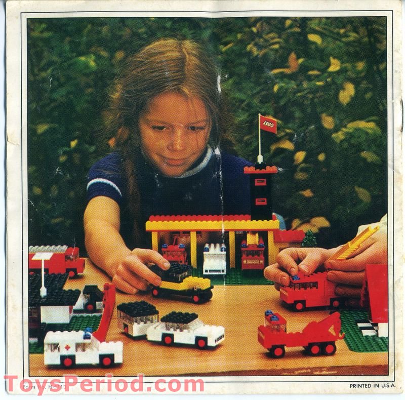 LEGO 348-2 Mini-Wheel Car and Truck Set Instructions and Parts List
