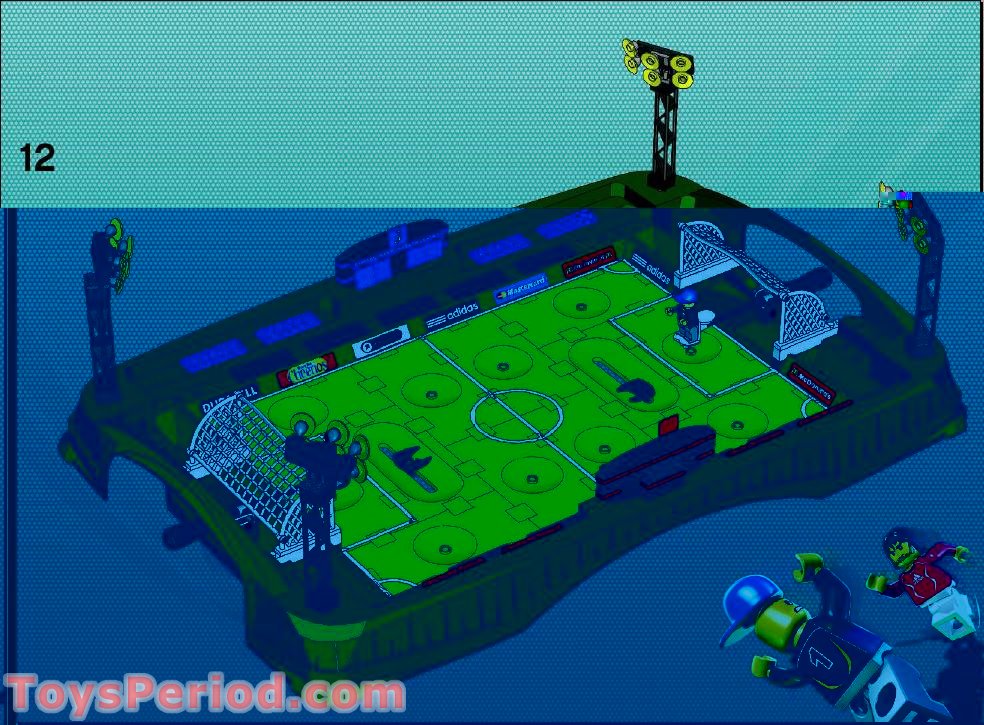 LEGO 3569 Grand Soccer Stadium Instructions and Parts List