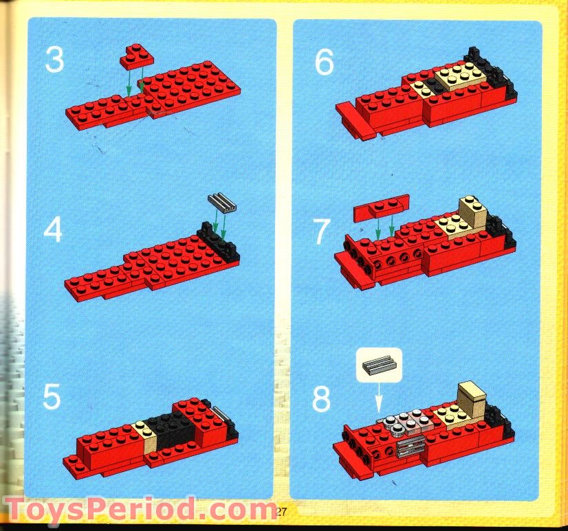 LEGO 4883 Gear Grinders Instructions and Parts List