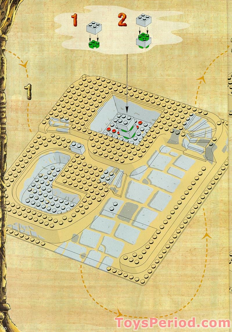 LEGO 5978 Sphinx Secret Surprise Instructions and Parts List