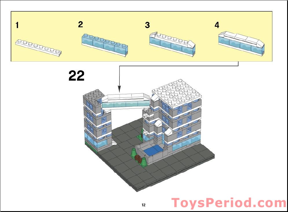LEGO 5524 Airport Instructions and Parts List