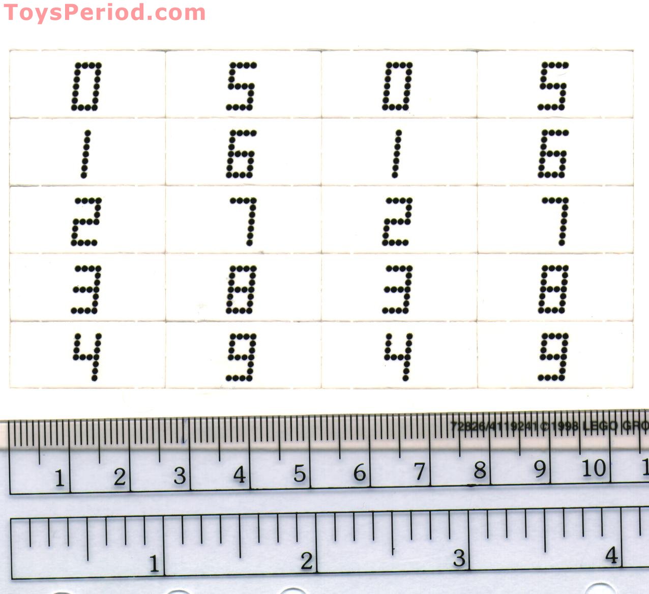 LEGO 6713 Grip 'n' Go Challenge Instructions and Parts List