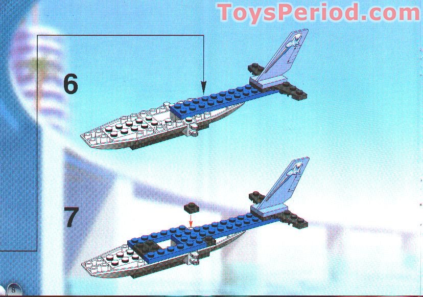 LEGO 6735 Air Chase Instructions and Parts List