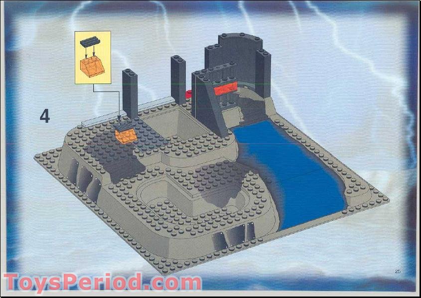 LEGO 6776 Ogel Control Center Instructions and Parts List