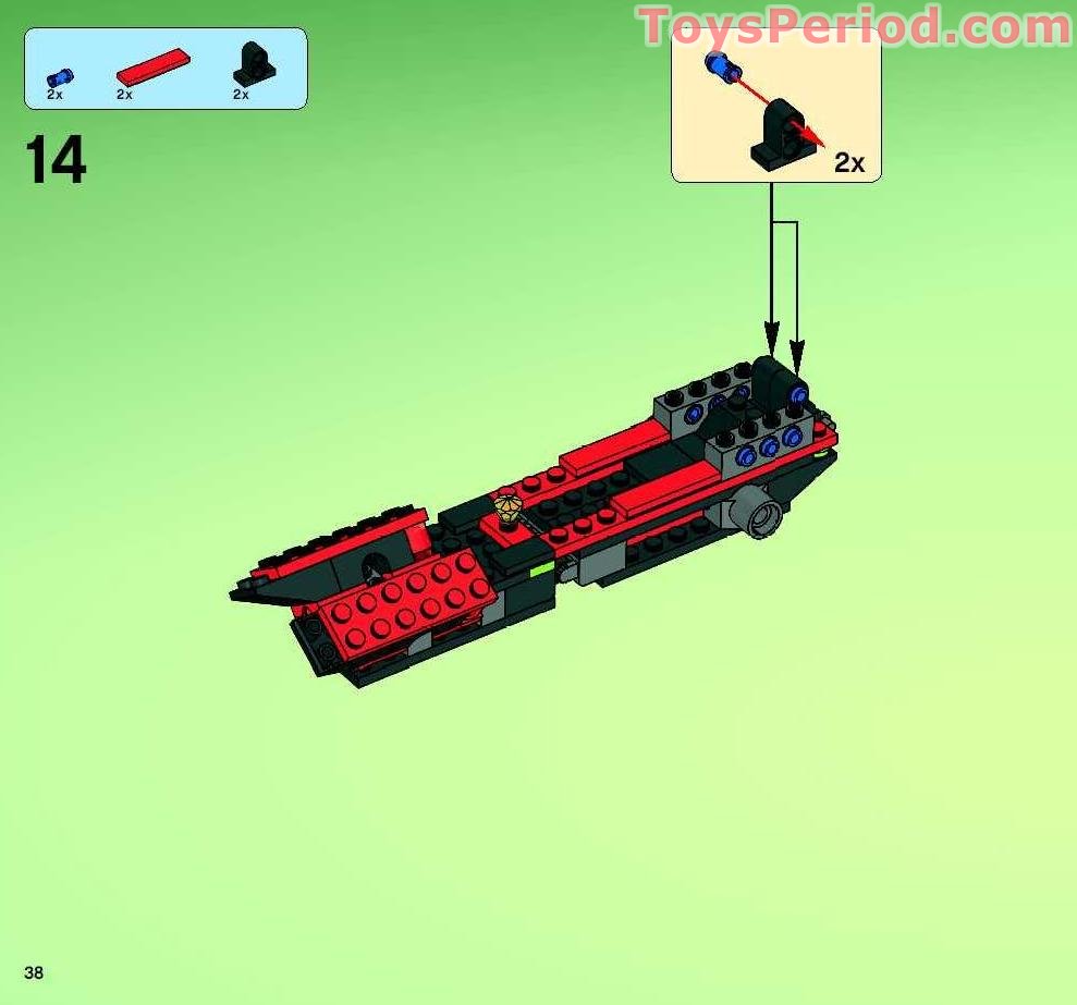 LEGO 7646 ETX Alien Infiltrator Set Parts Inventory and Instructions ...