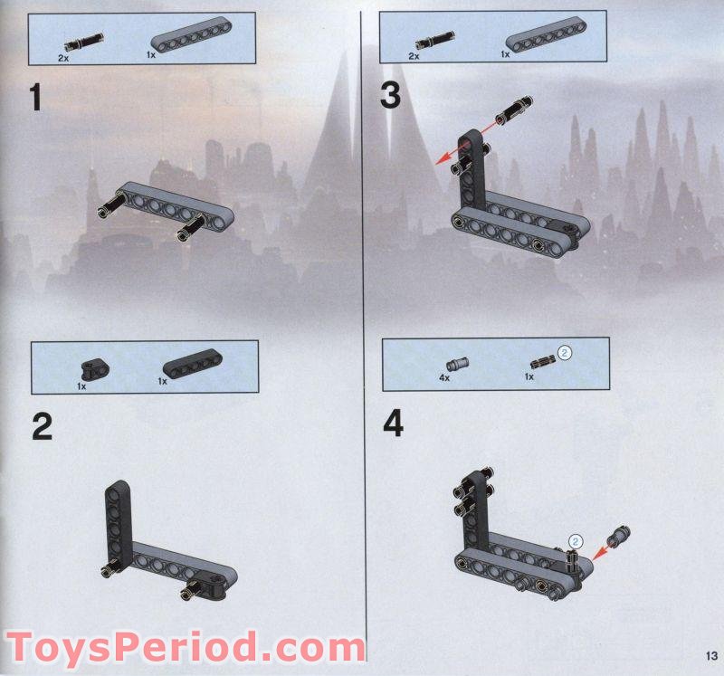 LEGO 8755 Keetongu Instructions and Parts List