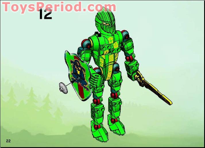 LEGO 8772 Rascus (Europe Version Without Cards) Instructions and Parts List