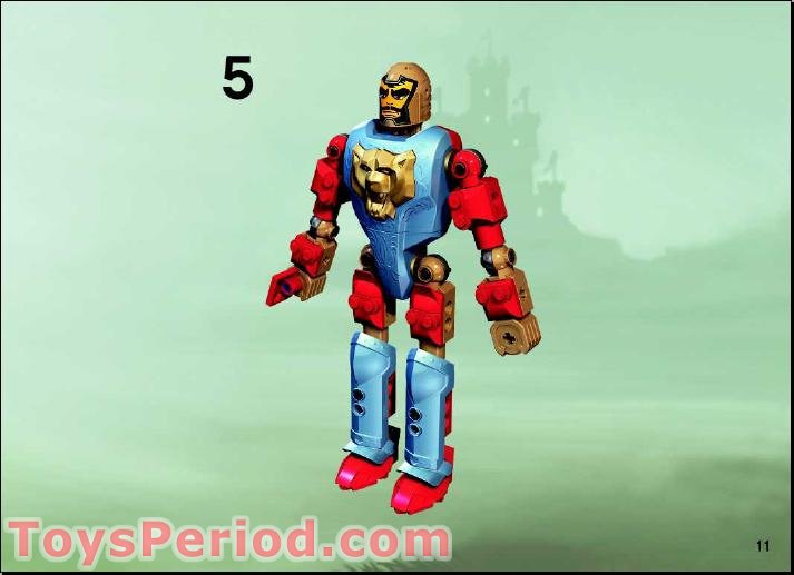 LEGO 8794 Sir Santis Instructions and Parts List