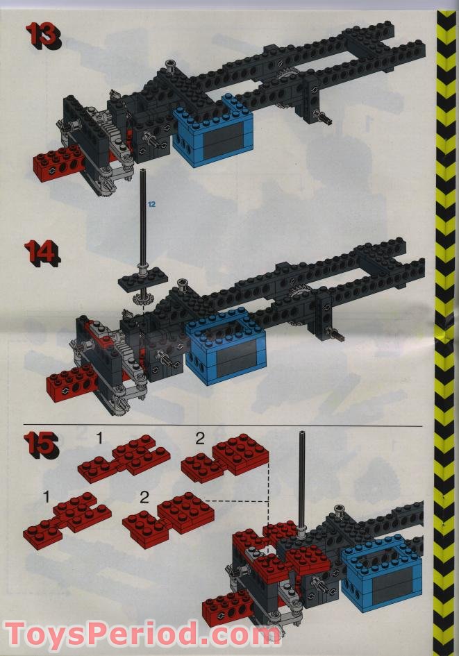 LEGO 8846 Tow Truck Instructions and Parts List