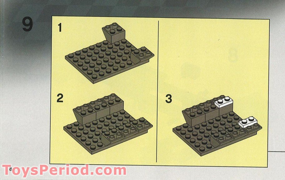 LEGO 8138 Phantom Crasher Instructions and Parts List