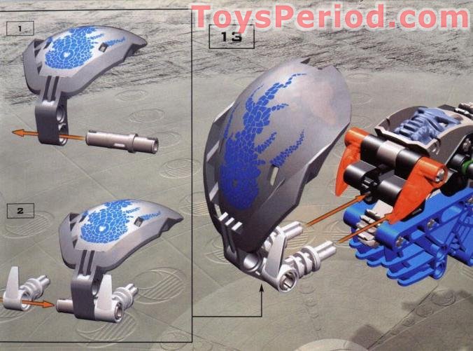 LEGO 8578 Gahlok-Kal Instructions and Parts List