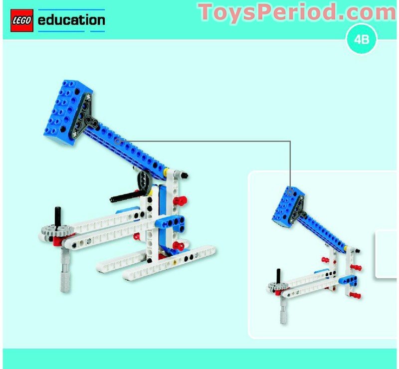 LEGO 9686-1 Simple and Motorized Mechanisms Base Set Instructions and Parts List