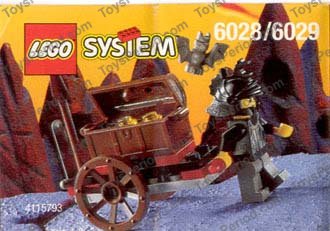 LEGO 6029 Treasure Guard Instructions and Parts List