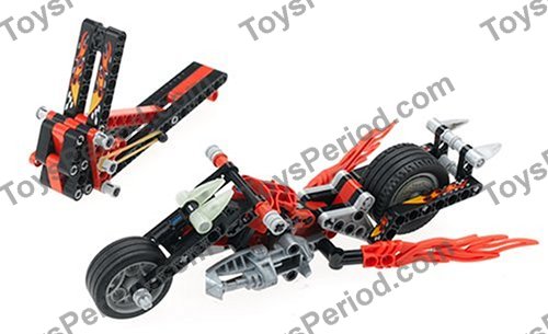 LEGO 8645 Muscle Slammer Bike Instructions and Parts List