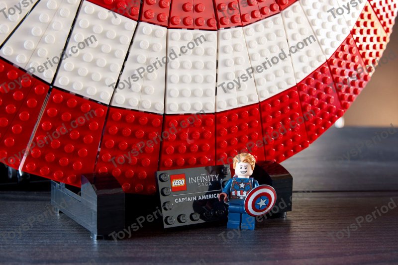 LEGO 76262 Captain America's Shield Set Parts List