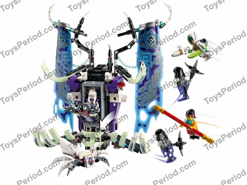 LEGO 80028 The Bone Demon Set Parts List