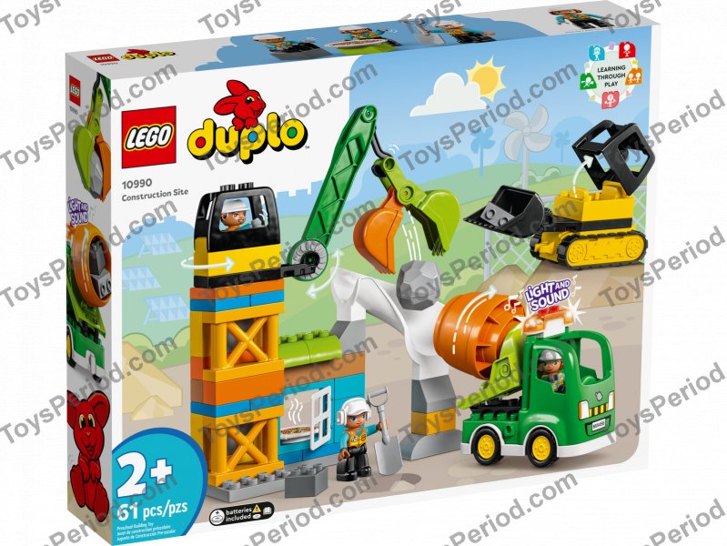 LEGO 10990 Construction Site Set Parts List