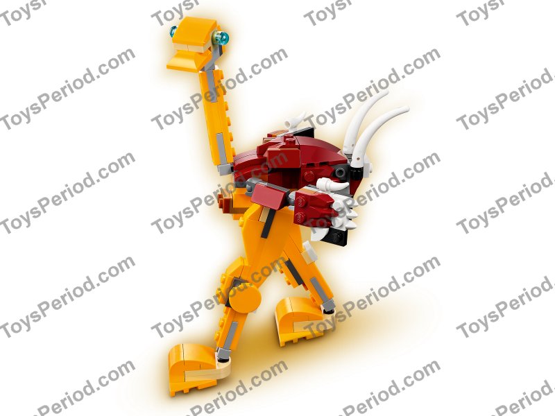 LEGO 31112 Wild Lion Set Parts List