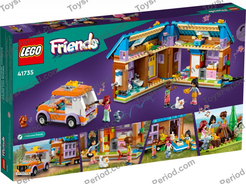 LEGO 41735 Mobile Tiny House Set Parts List