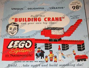 LEGO 804-2 Building Crane Set Parts List