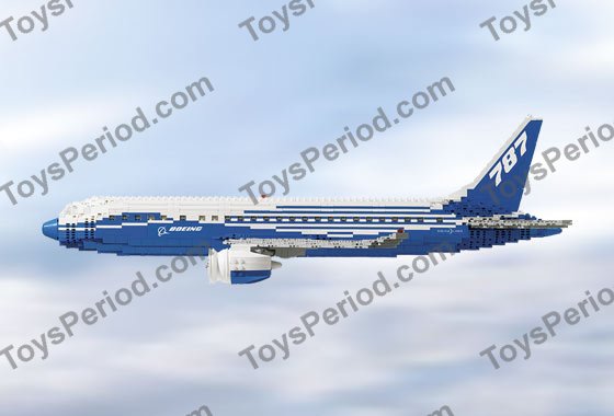 LEGO 10177 Boeing 787 Dreamliner Instructions and Parts List