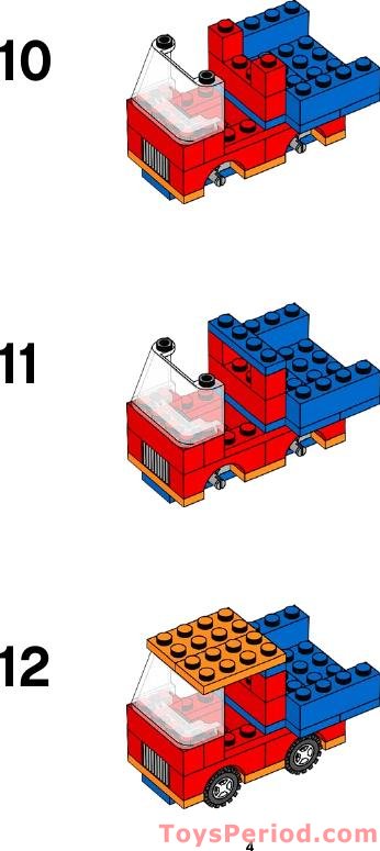 LEGO 5932 My First LEGO Set Instructions and Parts List