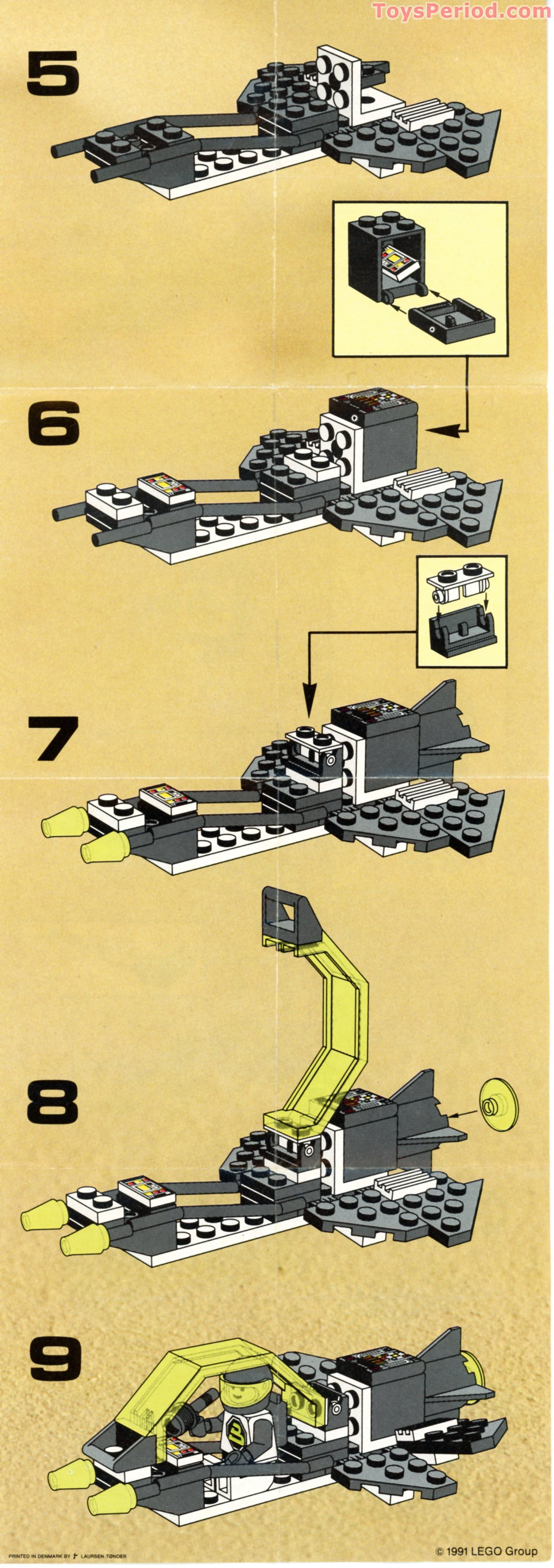 LEGO 6832 Super Nova Ii Instructions and Parts List