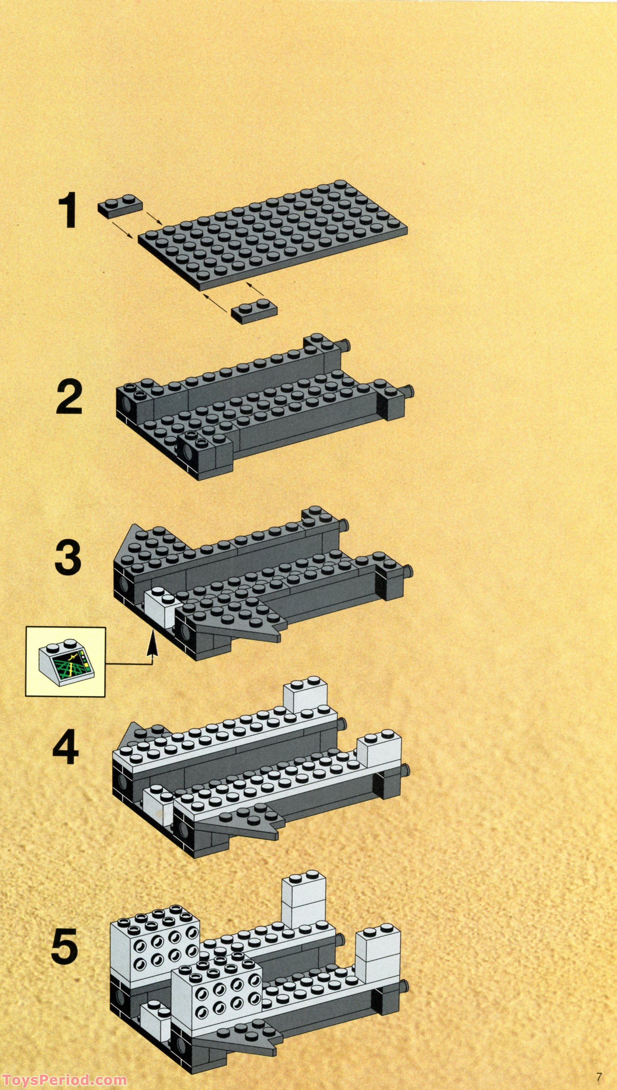 LEGO 6984 Galactic Mediator Instructions and Parts List