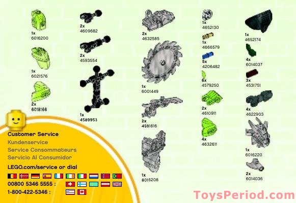 LEGO 44006 Breez Instructions and Parts List