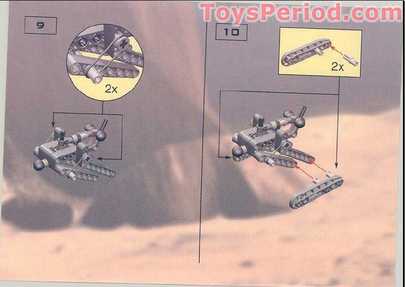 LEGO 10023 Bionicle Master Builder Set Instructions and Parts List