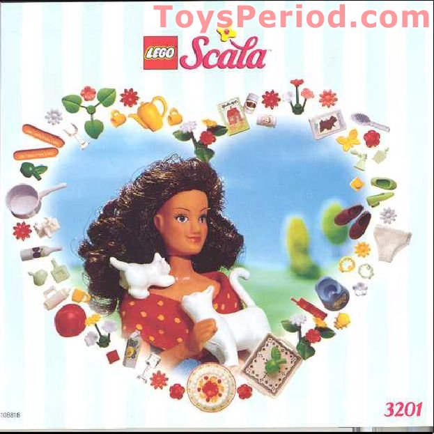 LEGO 3201 Living Room Instructions and Parts List