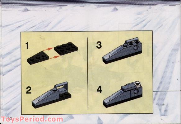 LEGO 4742 Chill Speeder Instructions and Parts List